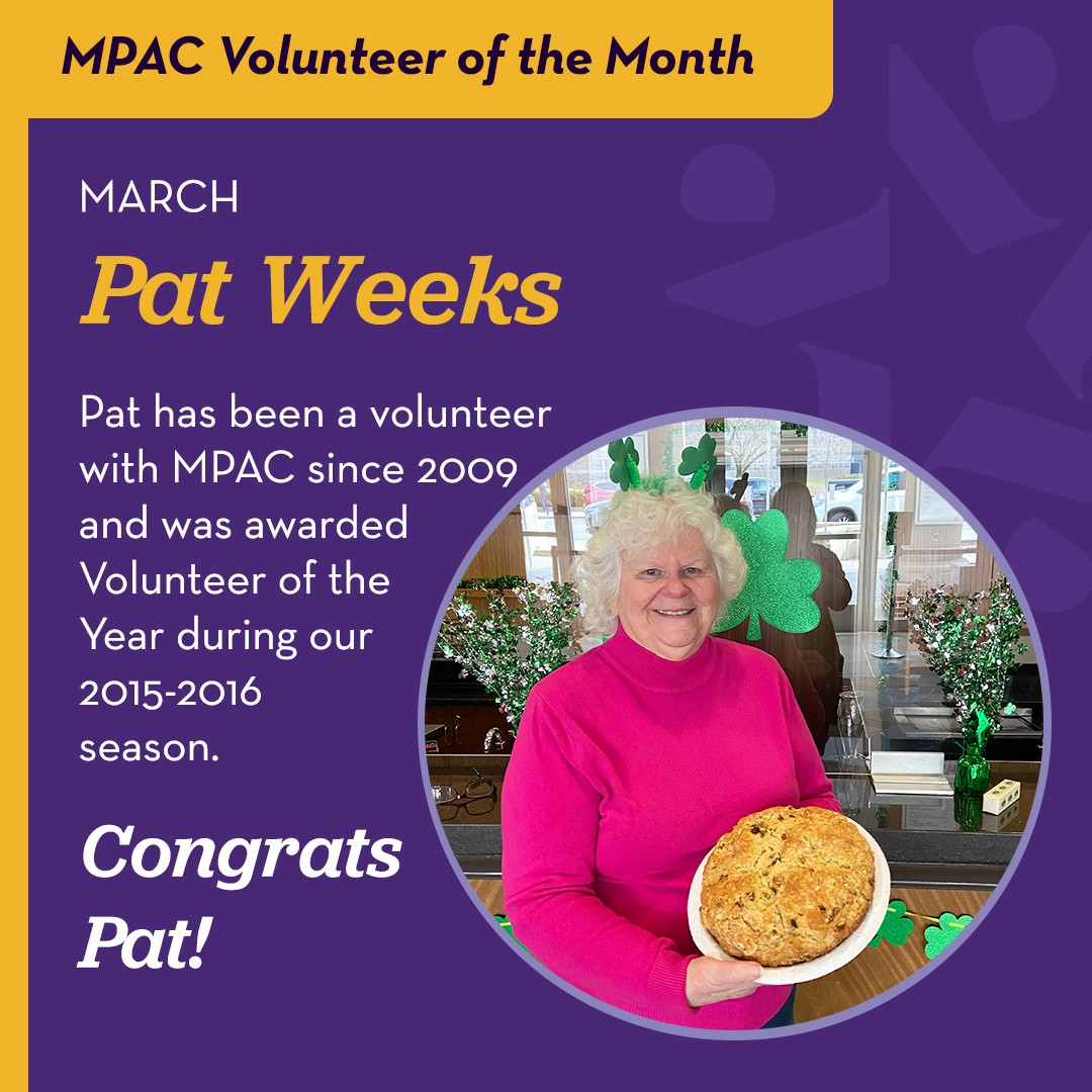 Pat Weeks Named MPAC’s Volunteer of the Month of March - Mayo ...