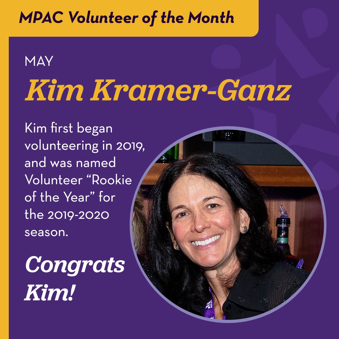 Kim Kramer-Ganz has been named MPAC’s Volunteer of the Month of May ...