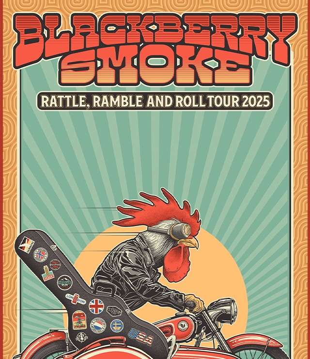 Blackberry Smoke: Rattle, Ramble and Roll Tour 2025 - Mayo Performing ...