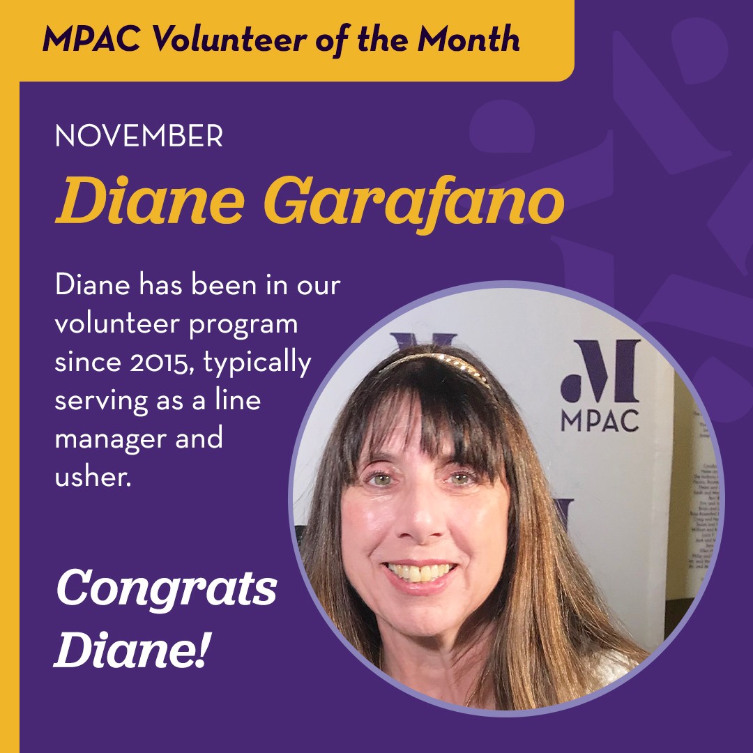 Diane Garafano named MPAC’s Volunteer of the Month of November - Mayo ...