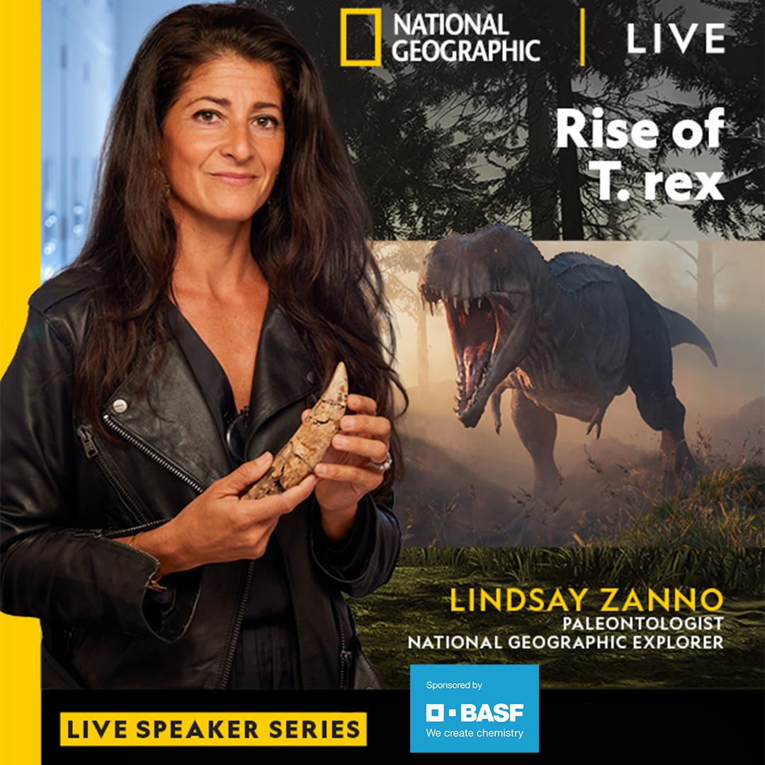 National Geographic Live! Lindsay Zanno: The Rise of T.rex - Mayo ...